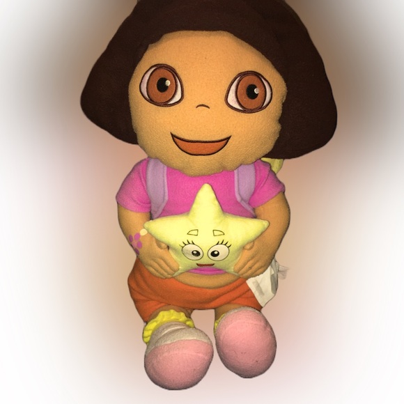 Nickelodeon | Toys | Dora Holding Star Plush | Poshmark